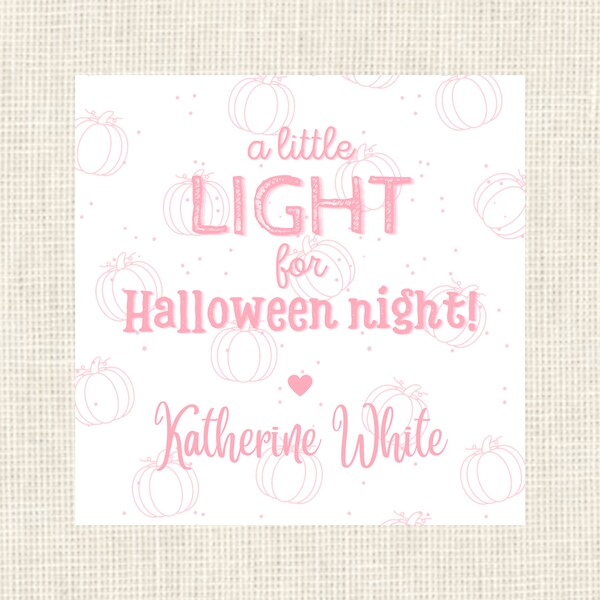 A Little Light for Halloween Night - Etsy