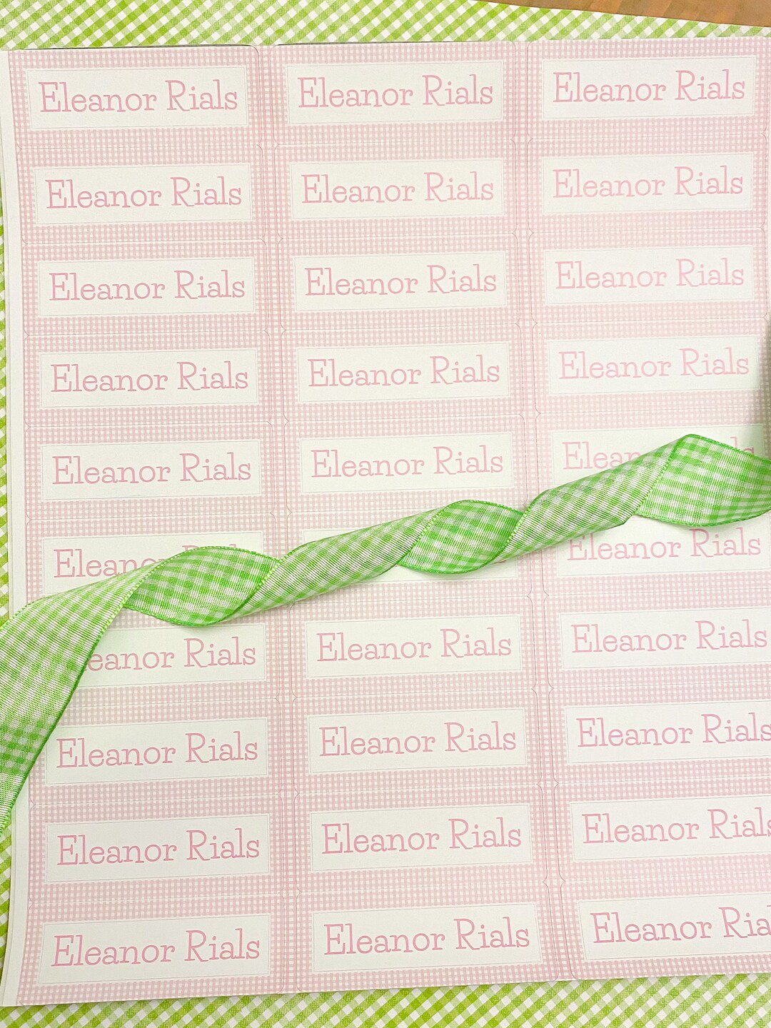 Waterproof Labels / Watercolor Style Waterproof Stickers - Etsy