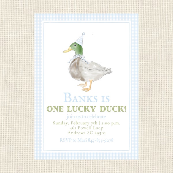 Duck Birthday - Etsy