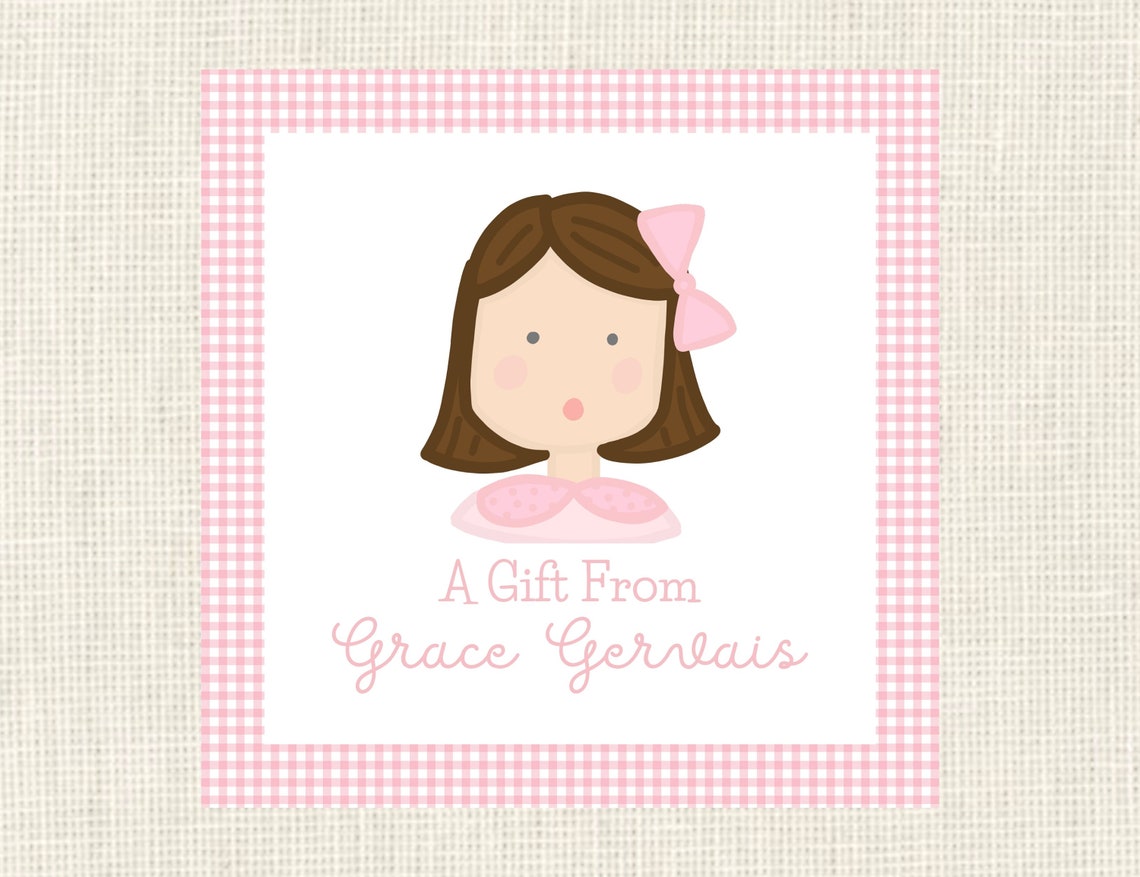 Heirloom Personalized Girl/boy Childrens Custom Calling Cards/ Gift ...