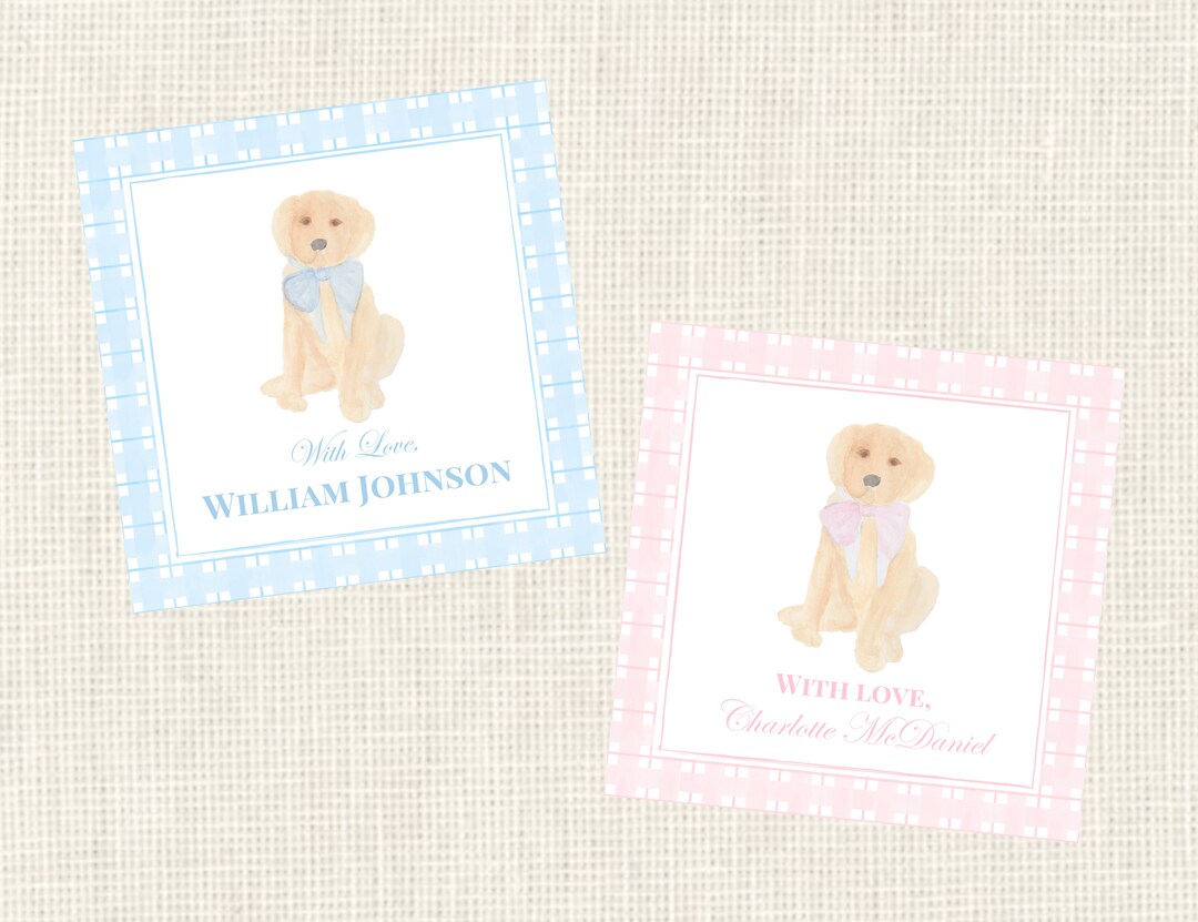 Birthday Calling Cards/ Enclosure Gift Tags Favor Tags/ Girls / Sisters ...