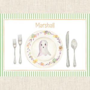 Personalized Christmas - Halloween - Thanksgiving Placemat/ Holidays - Etsy