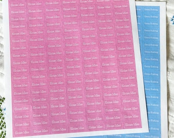 Student Labels Etiqueta Para Estudiantes Labels School Labels Custom ...