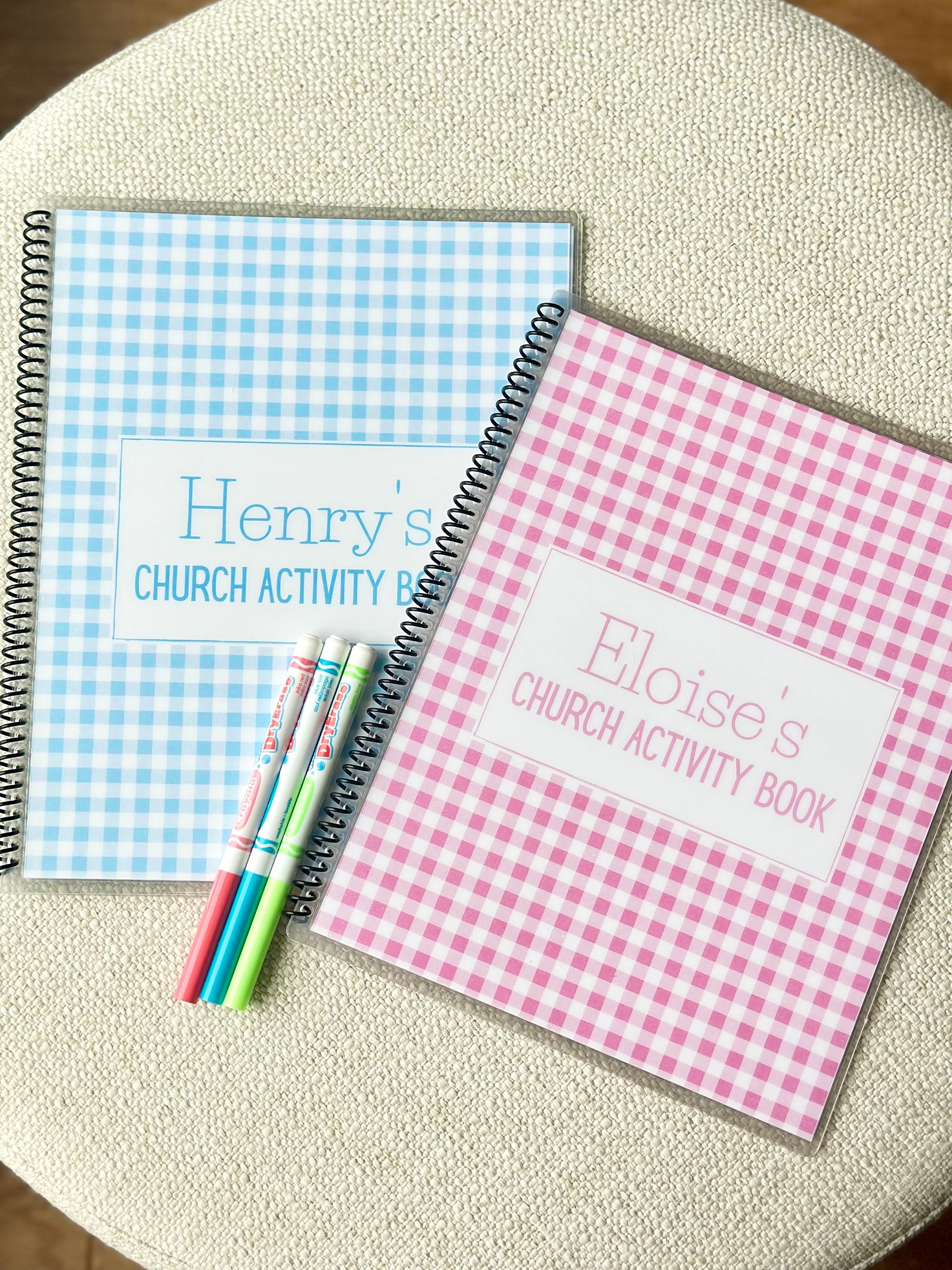 Church Tracing Activity Book Personalized Children's / Church ...