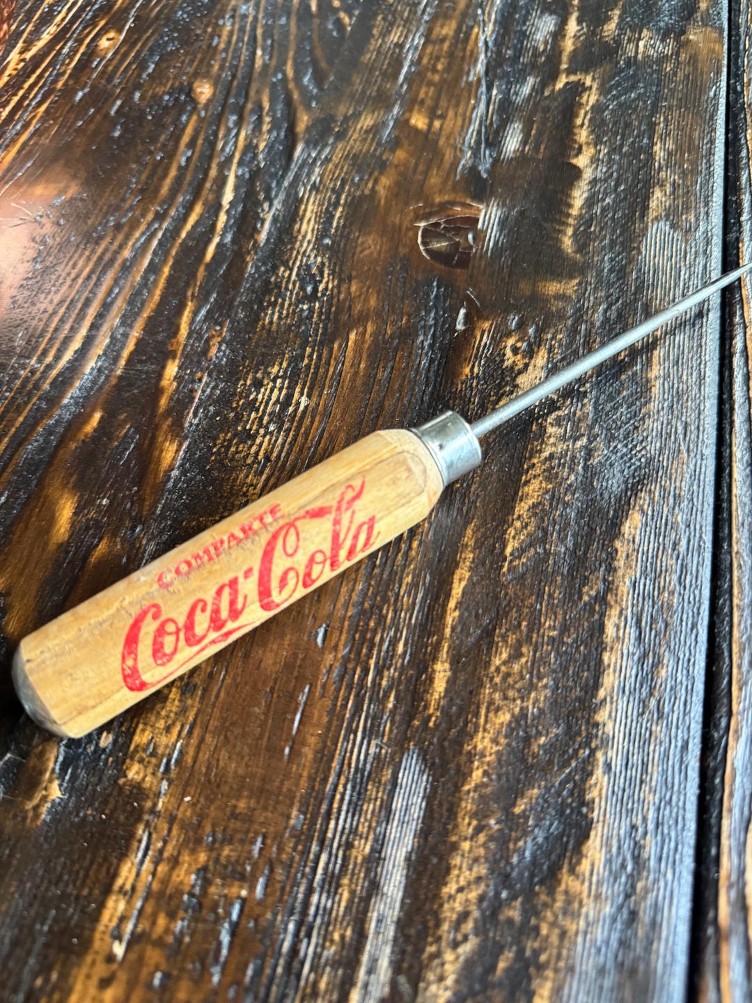Coca Cola Ice Pick Spanish Lettering - Etsy