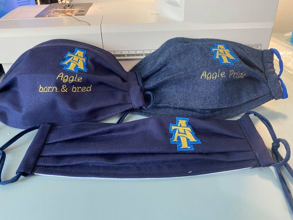 NCA&T Aggies Cloth Face Mask | Etsy