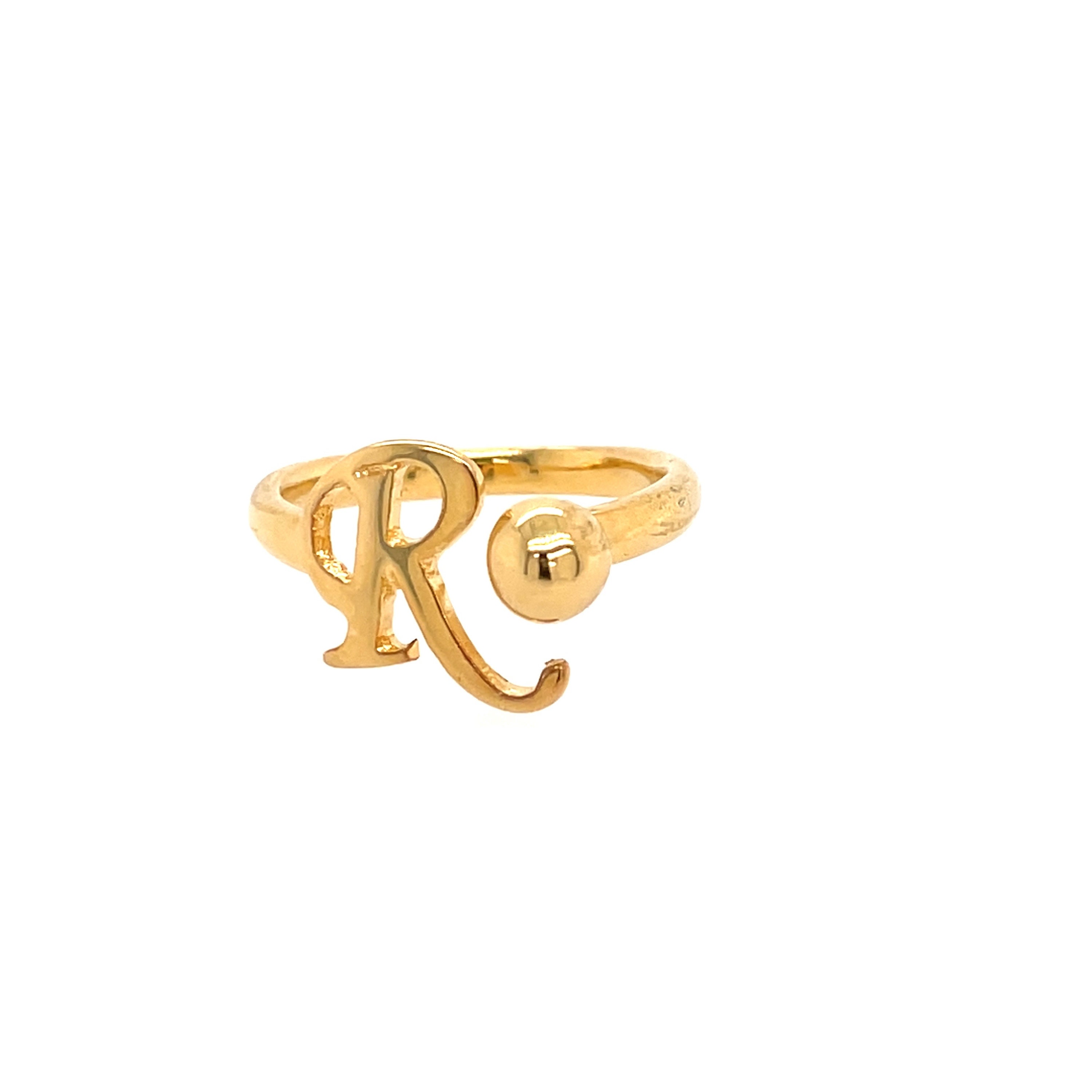 R Letter In Ring