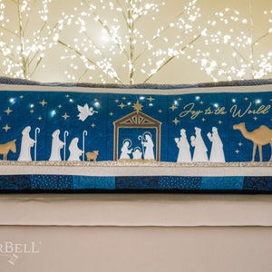 Nativy Fabric Kit for Kimberbell's Nativity Bench Pillow - Collectible ...