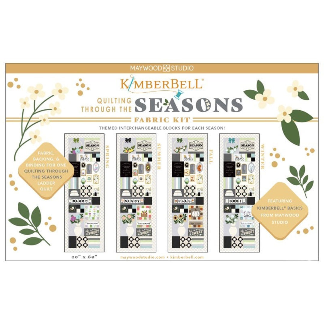 Quilting Through the Seasons Fabric Kit - for Kimberbell's Quilting ...