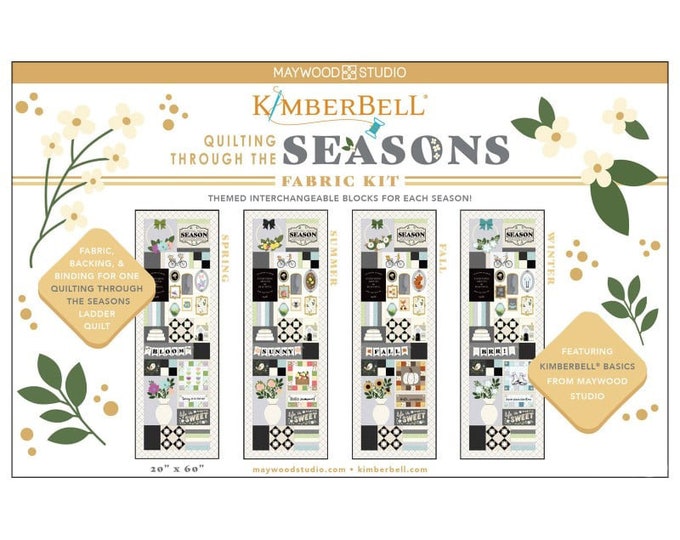 Quilting Through the Seasons Fabric Kit for Kimberbell's Quilting ...