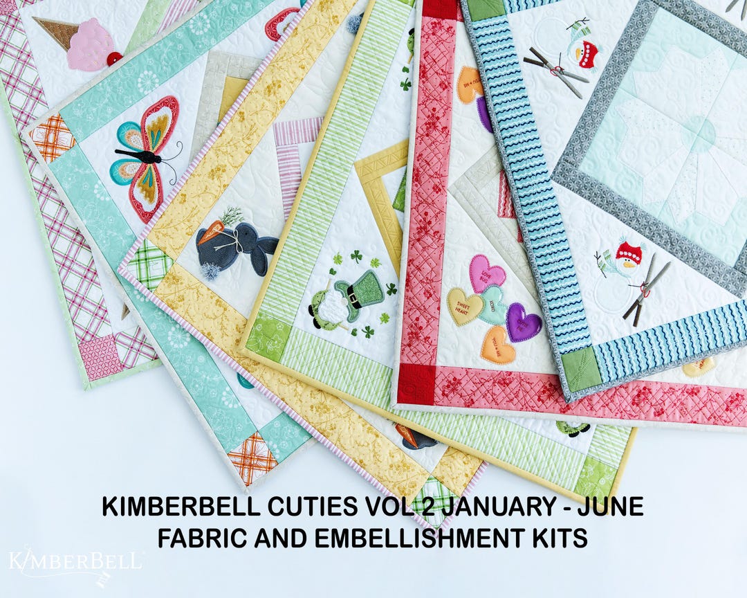 Kimberbell Cuties Vol 2 Fabric Kits - With or Without Embellishment ...
