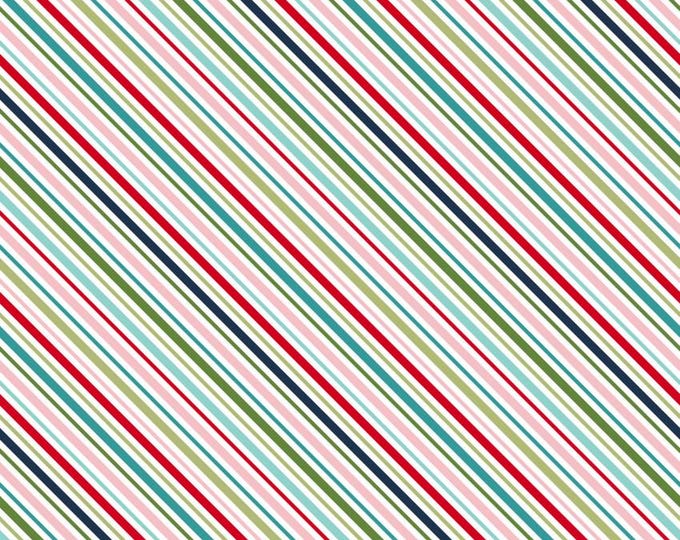 Peppermint Stripe Multi - Cup of Cheer - Kimberbell for Maywood Studios ...