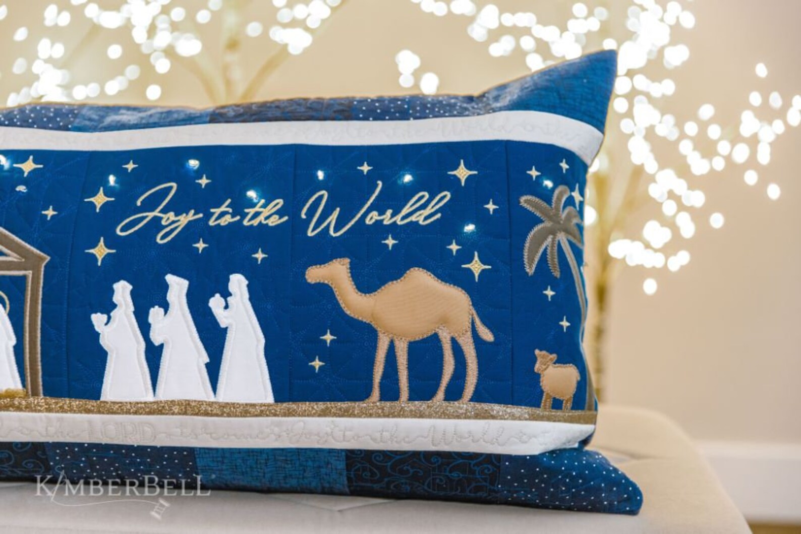 Nativy Fabric Kit for Kimberbell's Nativity Bench Pillow - Collectible ...