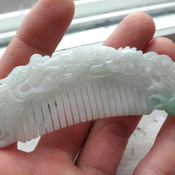 Jade Comb - Etsy