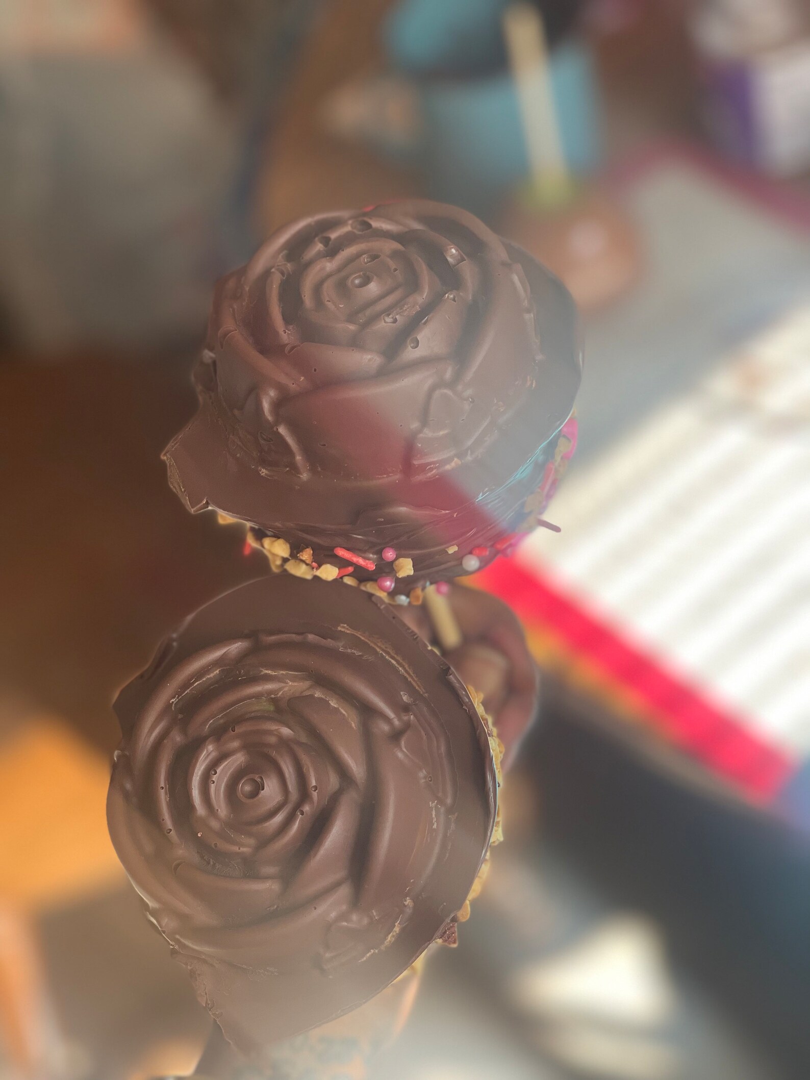 Rose Candy Apples - Etsy