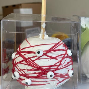 Spooky Candy Apple Trio - Etsy