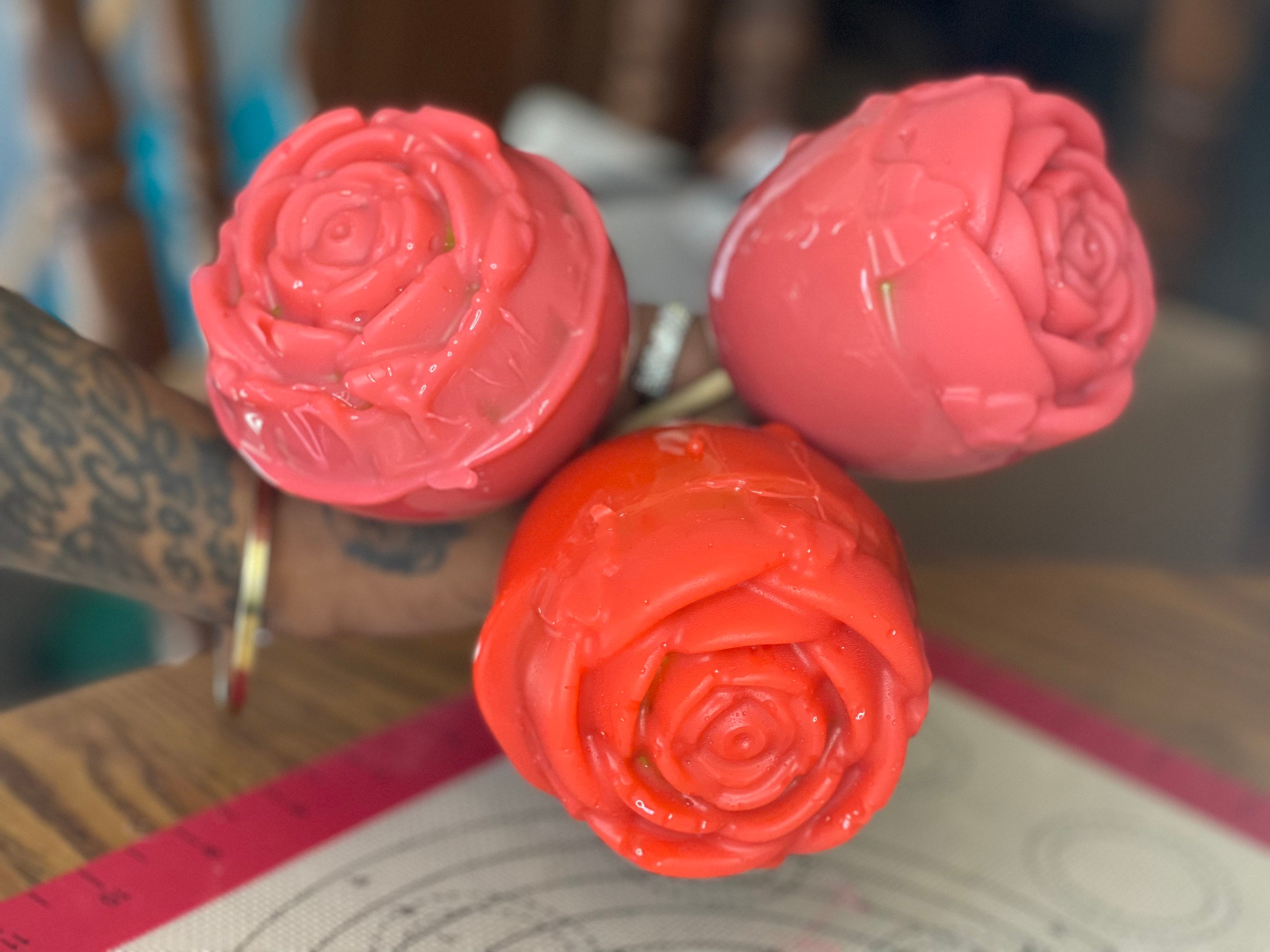 Rose Candy Apples - Etsy