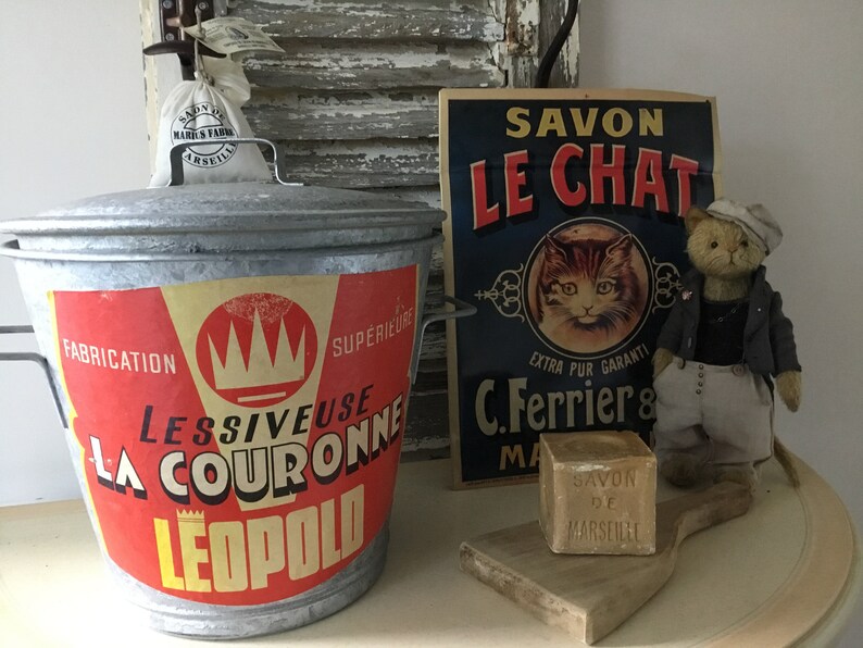 Antique French Old Washing Machine French Zinc Laundry Tub - Etsy