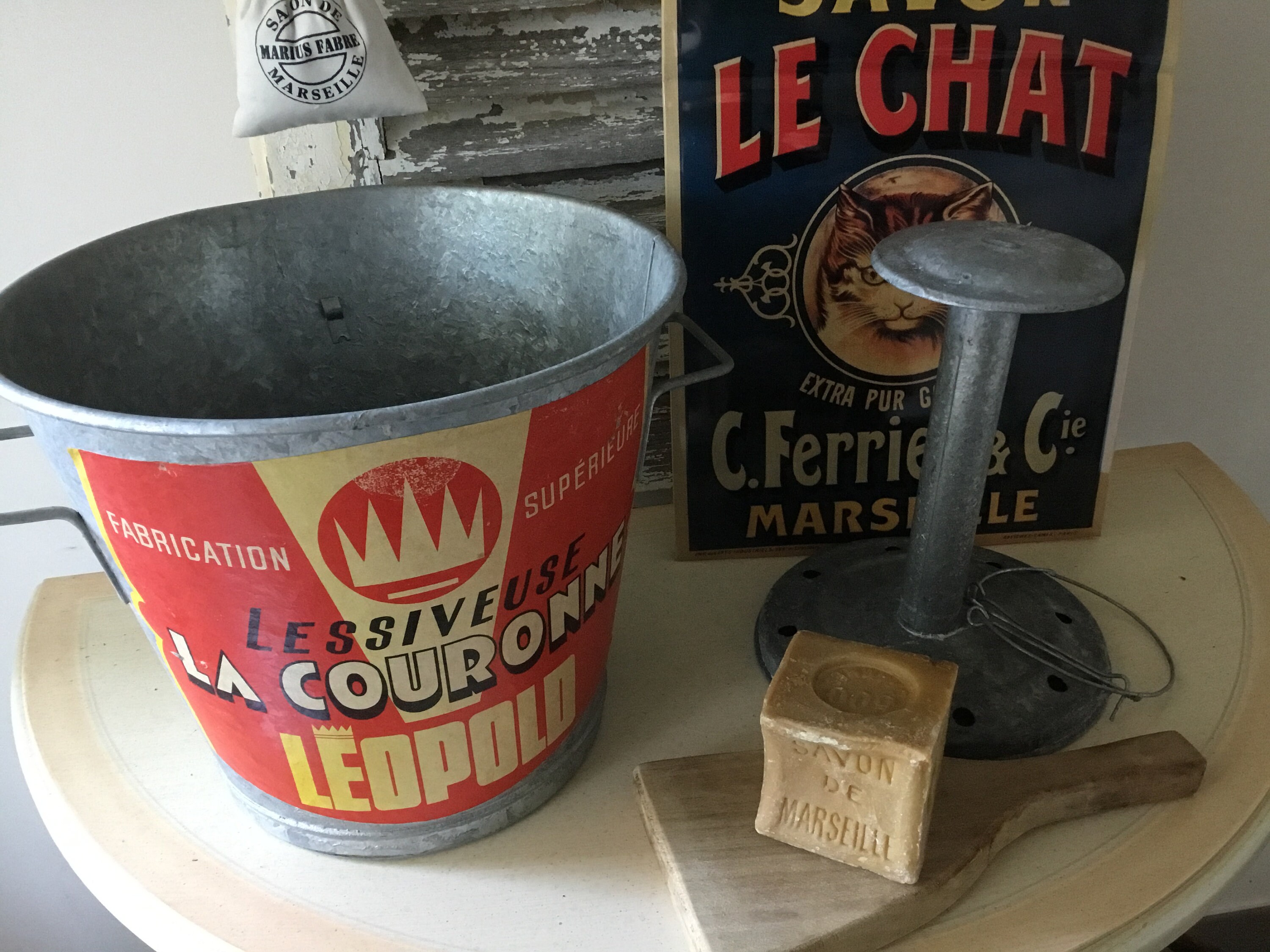 Antique French Old Washing Machine French Zinc Laundry Tub - Etsy