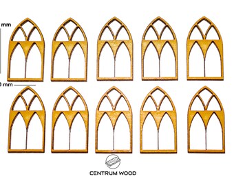 Miniature Windows Mdf - Etsy