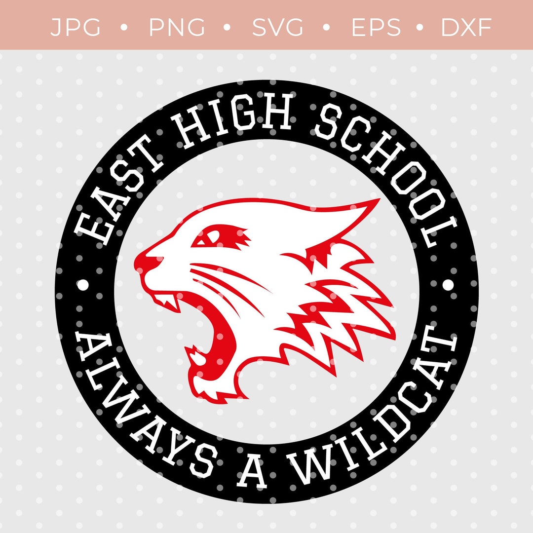 WILDCATS High School Musical SVG Wildcats Clip Art Cut File Cricut WILDCATS High School Musical SVG Wildcats Clip Art Cut File Cricut