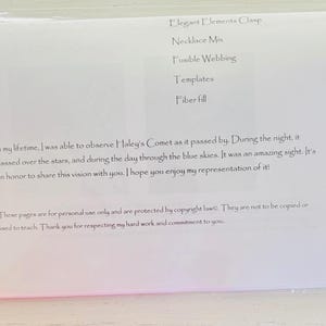The Comet Kit Tutorial Pattern Bead Embroidery - Etsy
