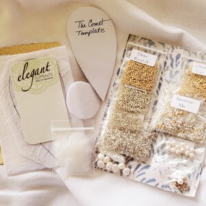 The Comet Kit Tutorial Pattern Bead Embroidery - Etsy