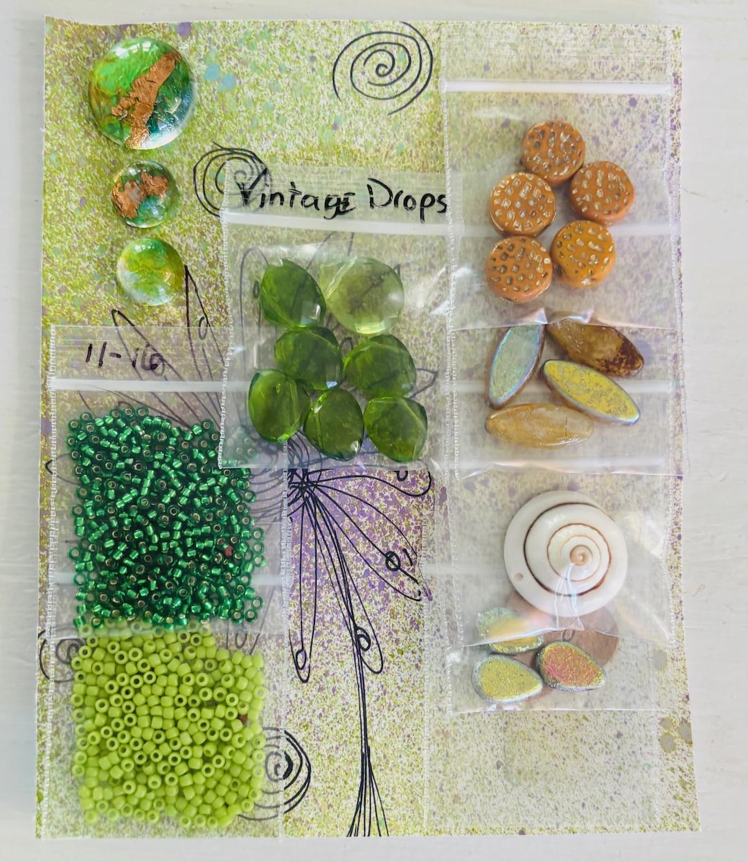 Inspiration Kits Collection by Pamela Garbig Handmade OOAK Cabochons ...