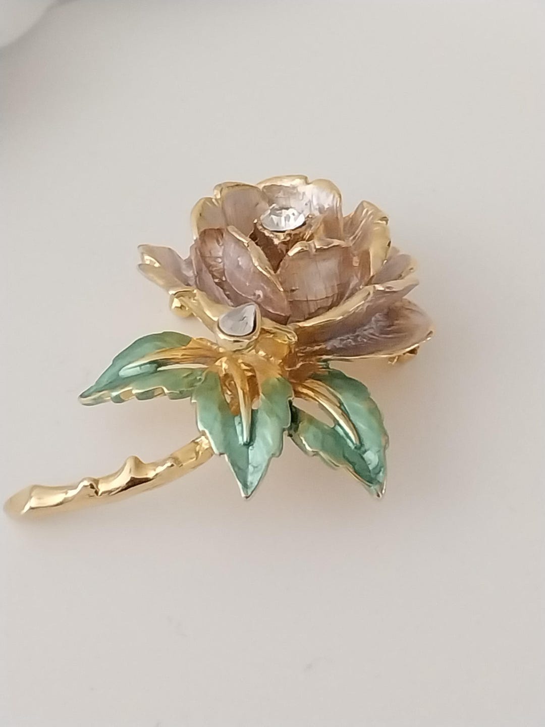 Vintage RJ Graziano 1997 Commemorative England's Rose Brooch Pin ...