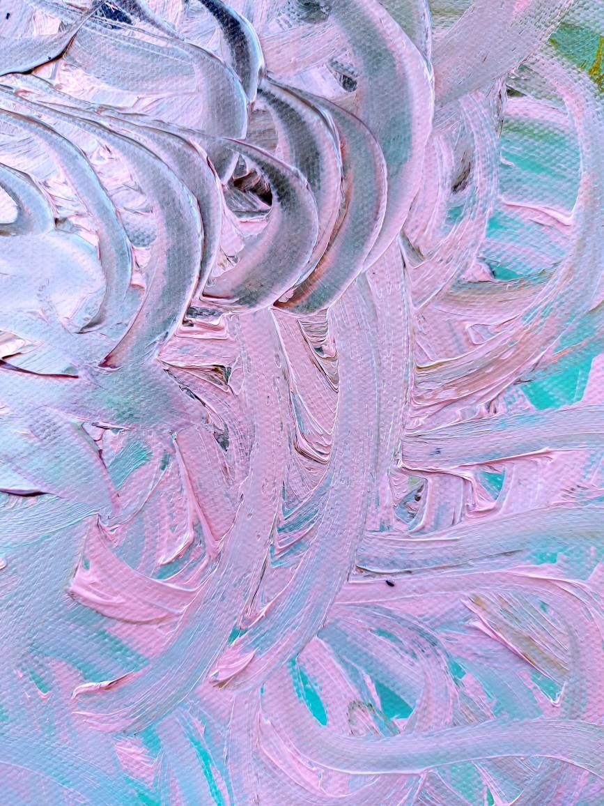 Emotion Flow Abstract Art Emotion Painting Multicolored Large - Etsy