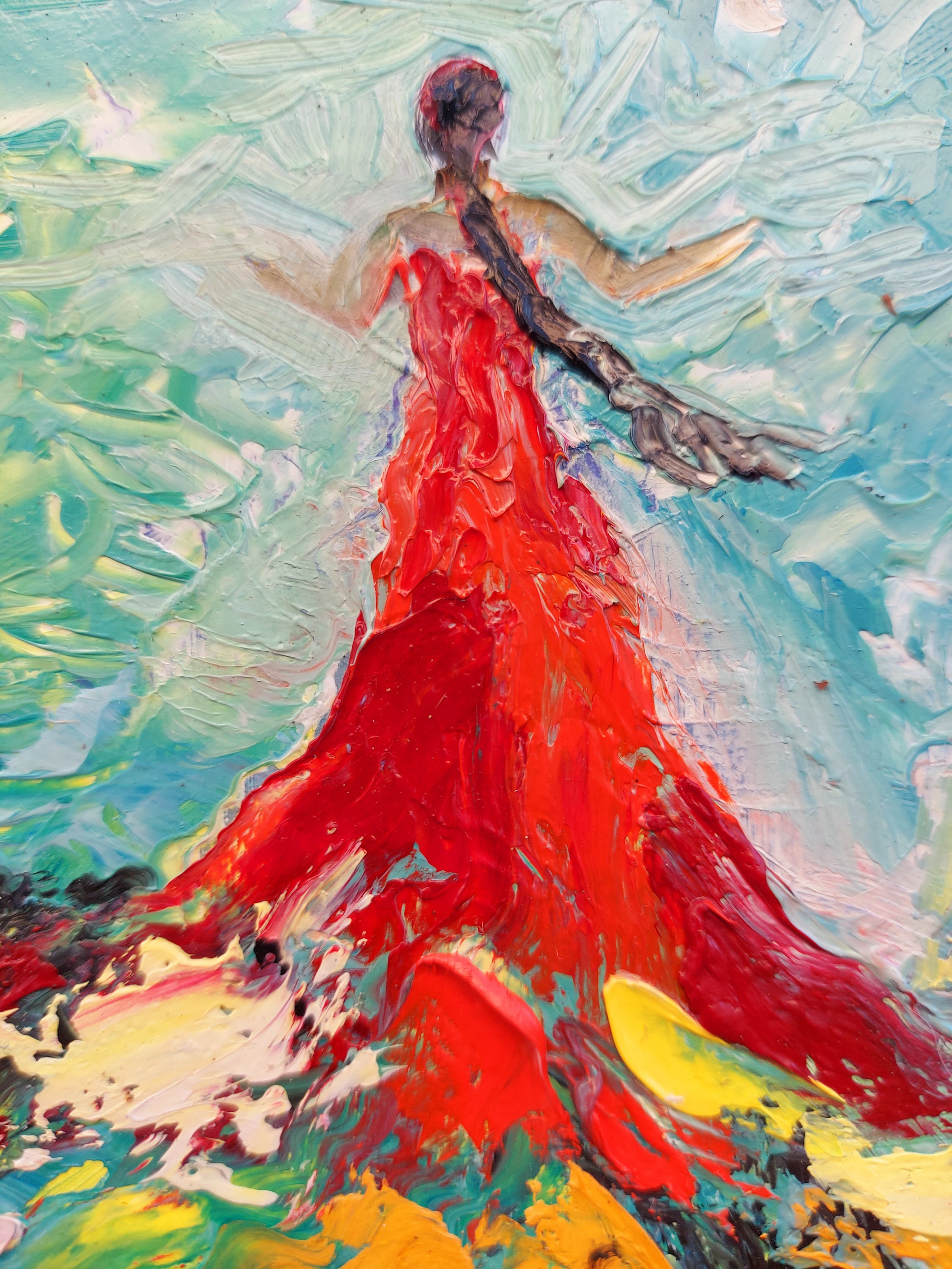 WOMEN FEMINIST Art-women in Universe Painting-women Power Art ...