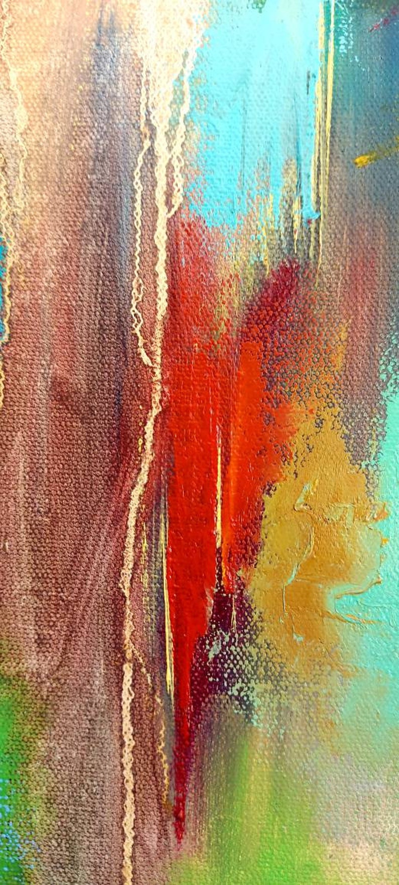 Abstract Sunrise Painting Abstract Art Oil Painting - Etsy