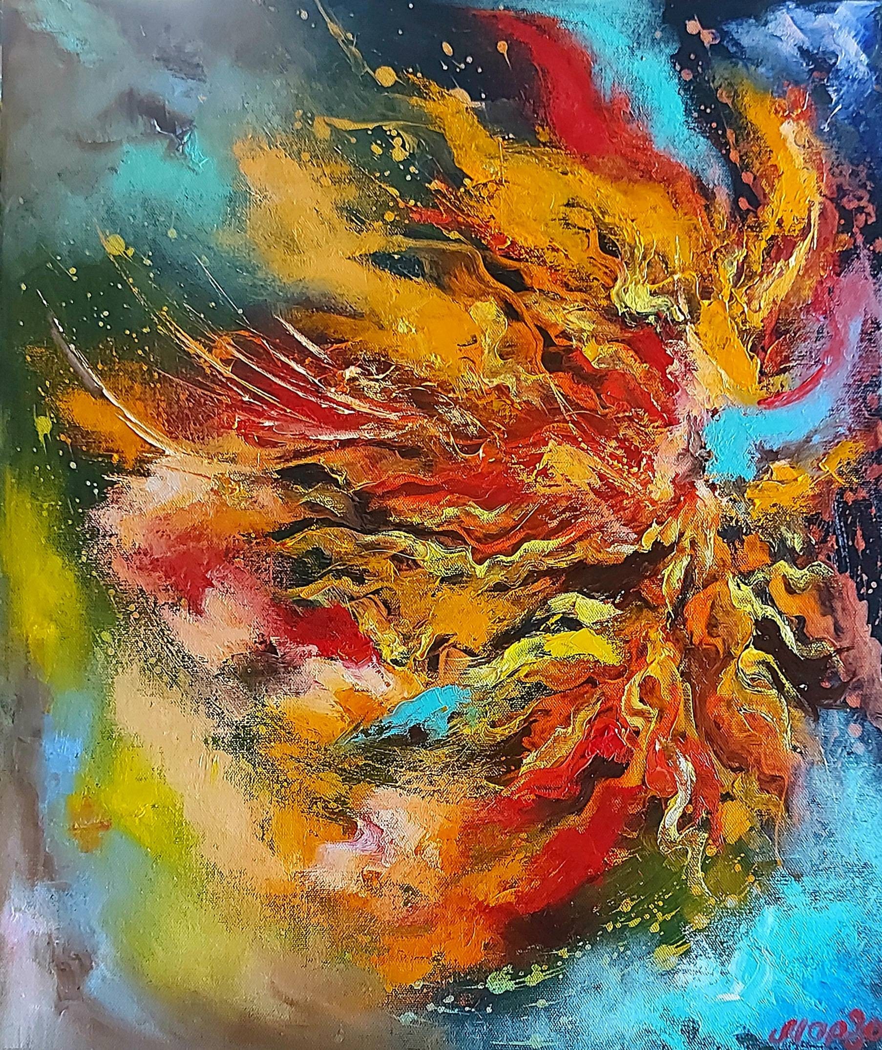 Fire Painting Oil