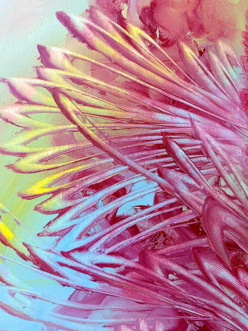 Emotion Flow Abstract Art Emotion Painting Multicolored Large - Etsy