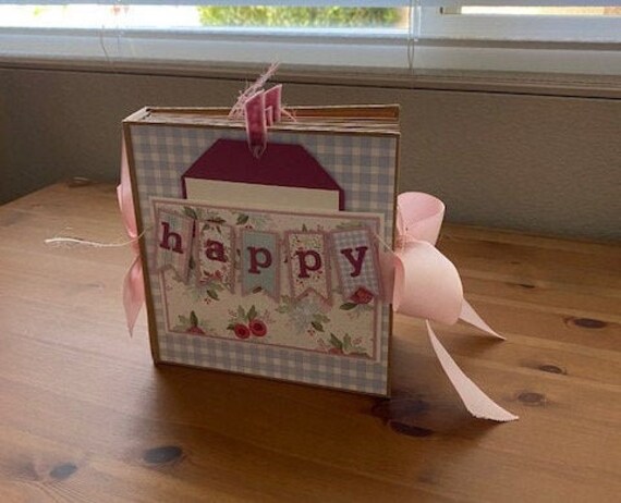 Birthday Mini Album Handmade Birthday Mini Album Milestone | Etsy