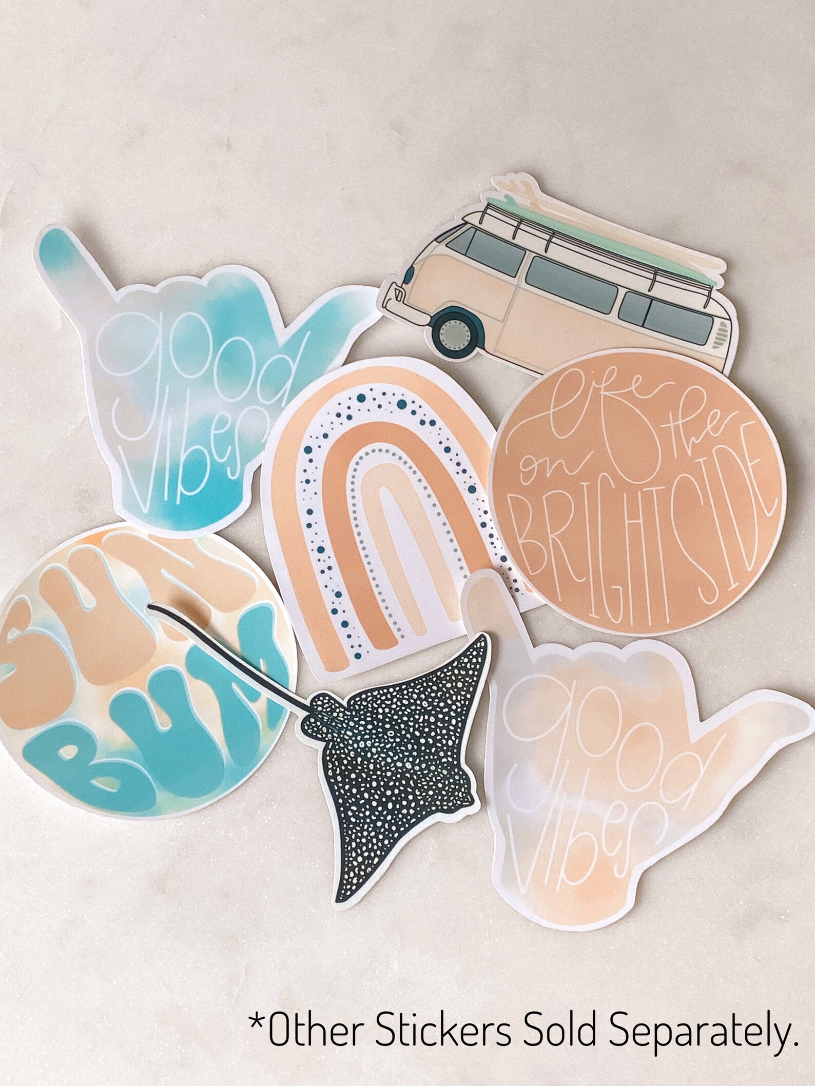 Spotted Eagle Ray Sticker Weatherproof Glossy Die Cut Surf | Etsy