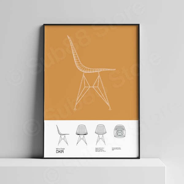 Eames Poster - Etsy