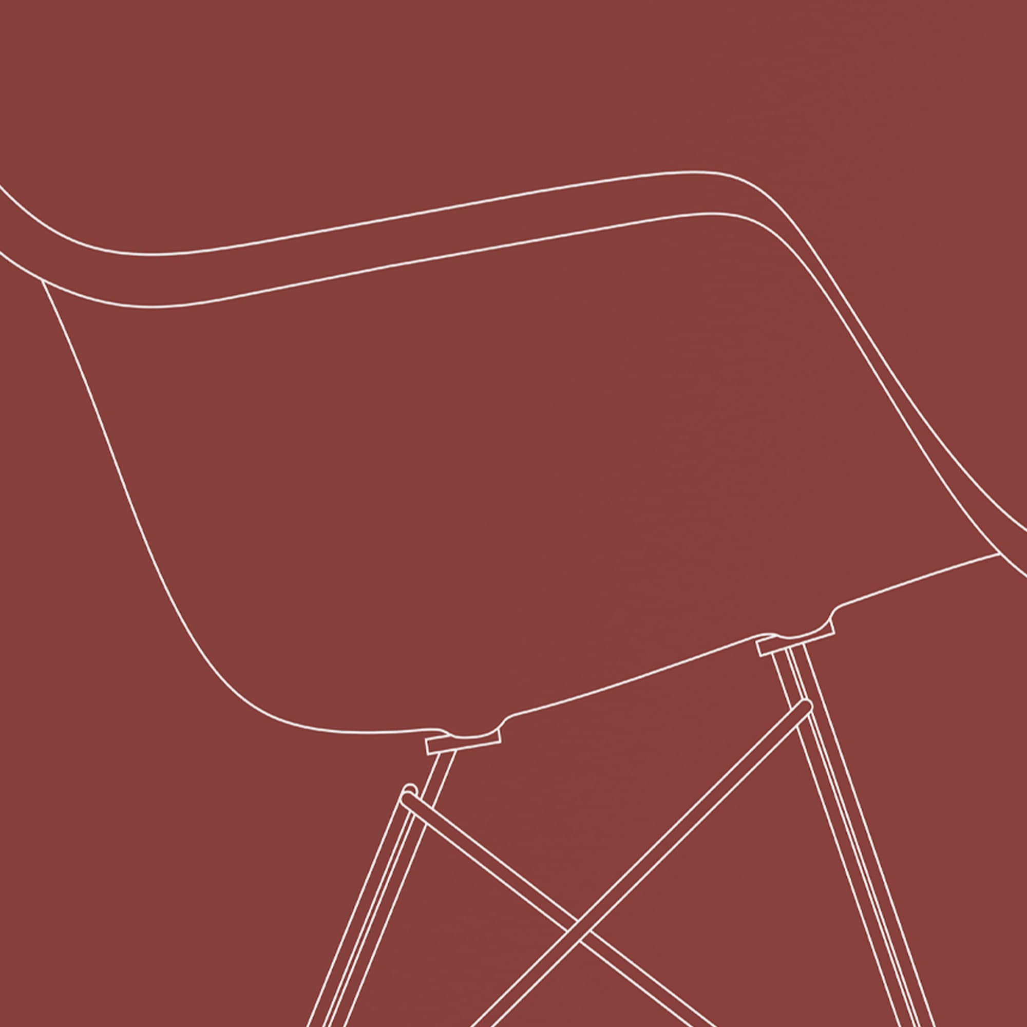 Eames RAR Chair Poster Mid Century Poster Art Print Minimal - Etsy