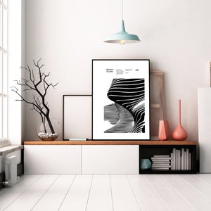 Architecture Design Poster, Modern Curves 08, Minimalist Design, Modern ...