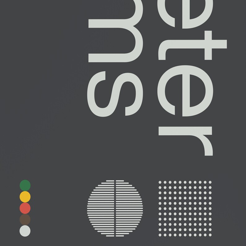 Dieter Rams Helvetica Typographic Poster Quote dark grey | Etsy