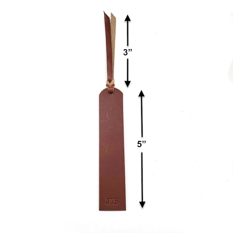 Personalized Leather Bookmark, Handmade Braided Tassel, Anniversary ...