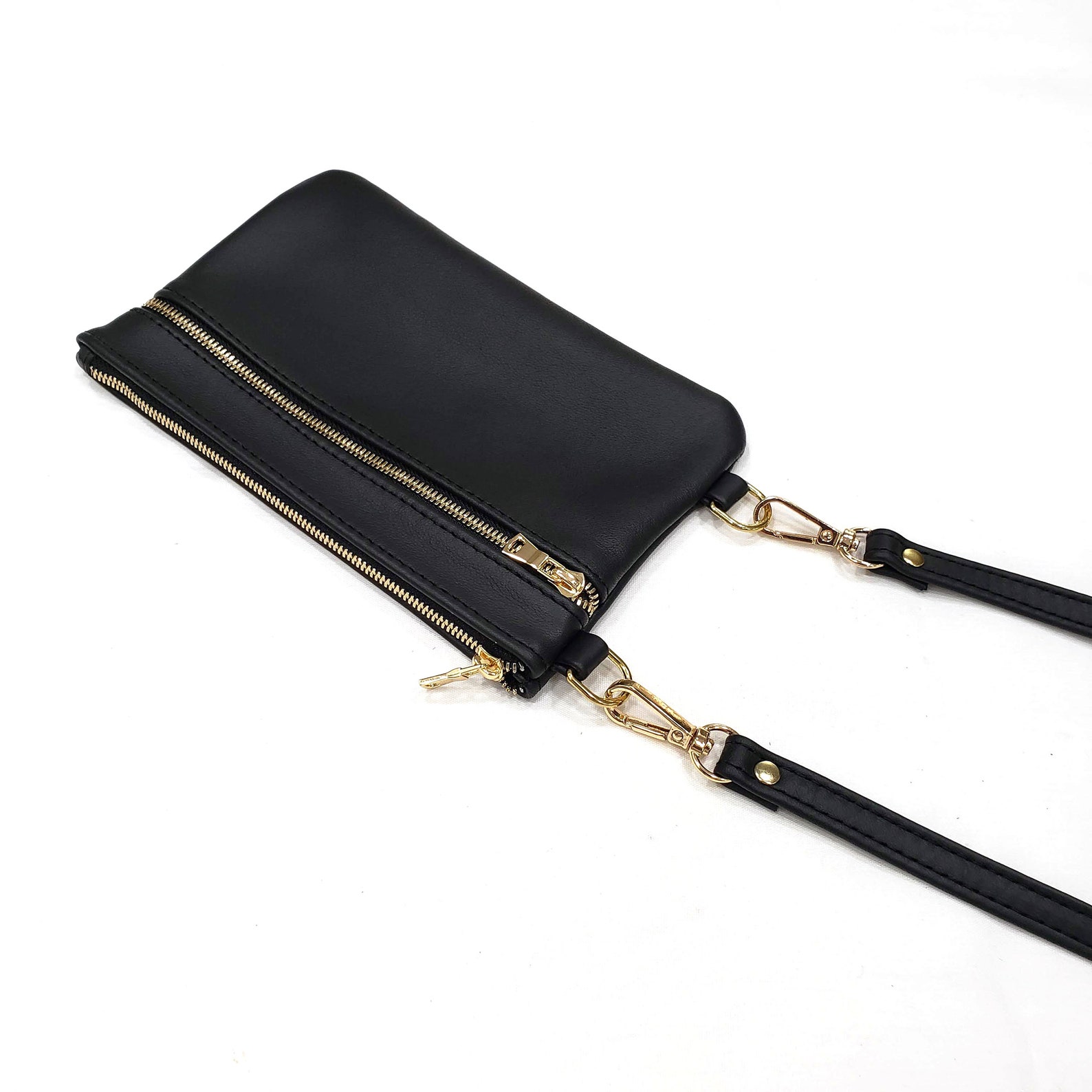 Full Grain Leather Bandolier Bag, Adjustable Crossbody Purse, Handmade ...