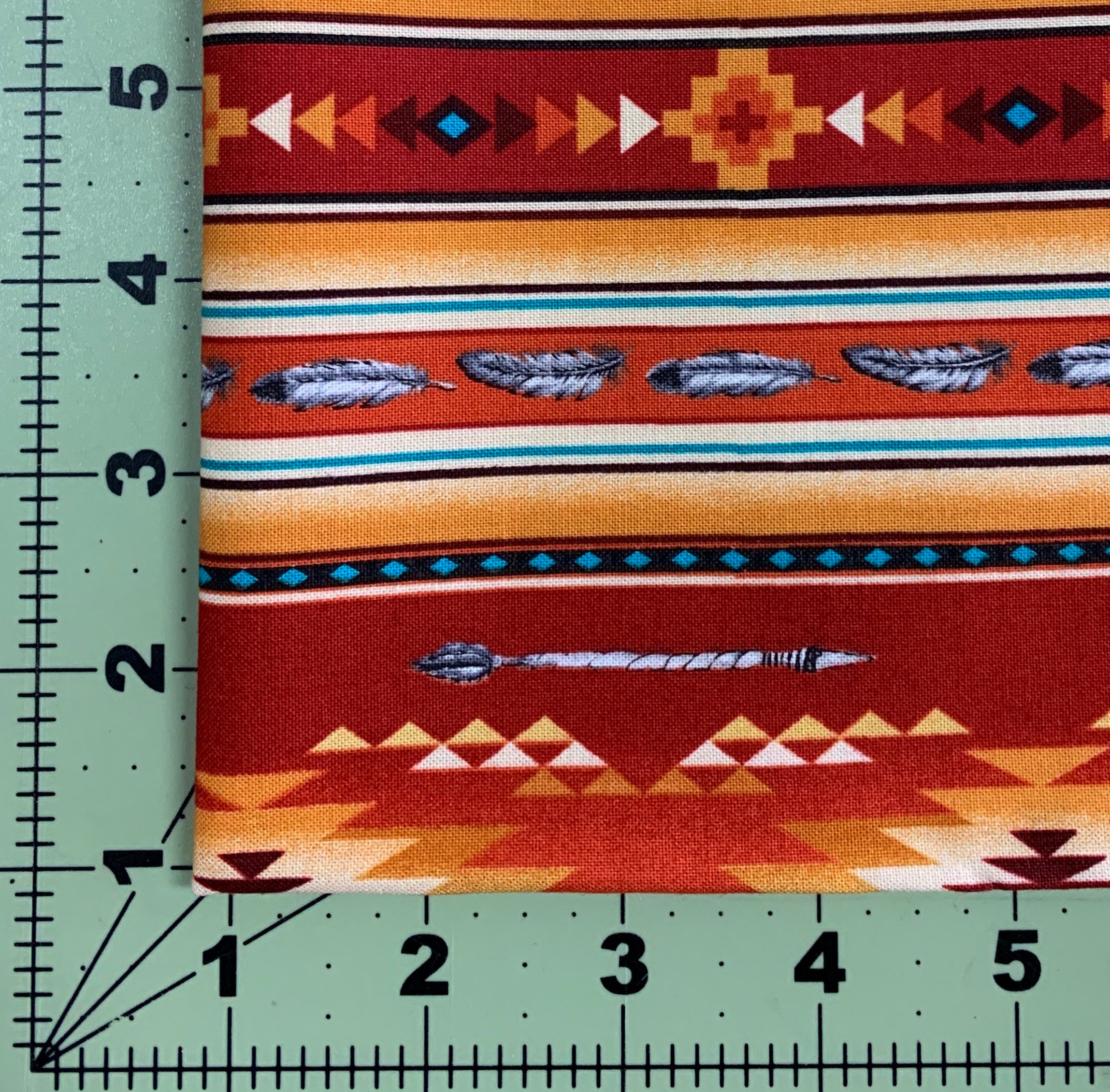 Native Spirit Blanket Stripe Quilting Fabric by Elizabeth's Studio 100% ...