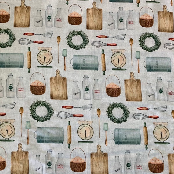 Cooking Fabric - Etsy