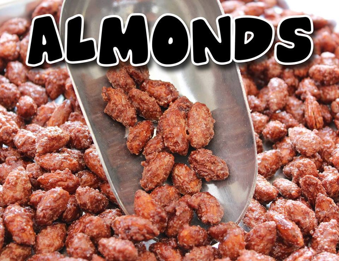 Cinnamon Glazed Almonds, Vegan Bavarian Nuts - Etsy