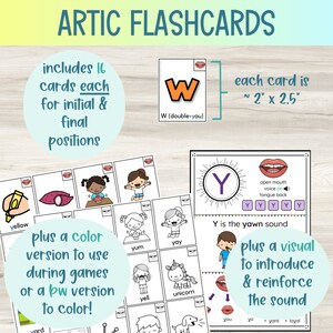 Printable Y Sound Articulation Flashcards | Speech Therapy ...
