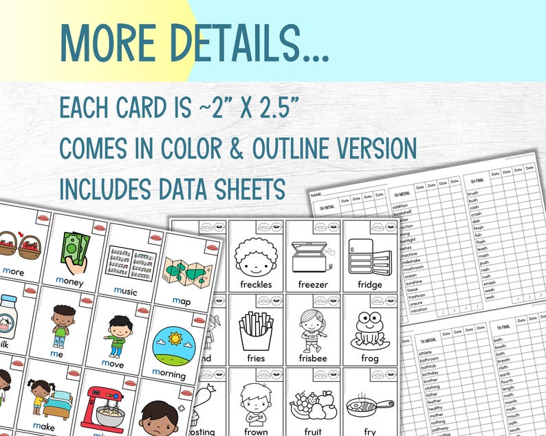 BIG Bundle Articulation Flashcards | Speech Therapy | Drill Picture ...