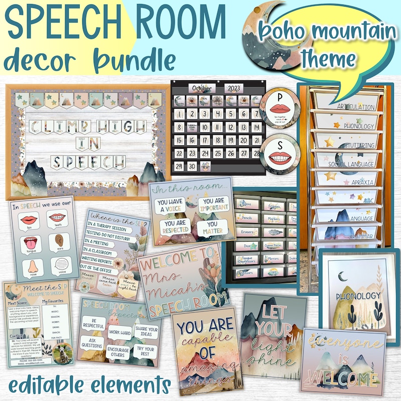 Speech Therapy - Etsy
