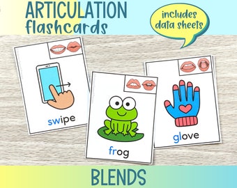 Printable Cluster Reduction Minimal Pairs Picture Cards - Etsy