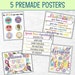 Printable Floral Theme Speech Therapy Room Decor | SLP Posters Wall ...